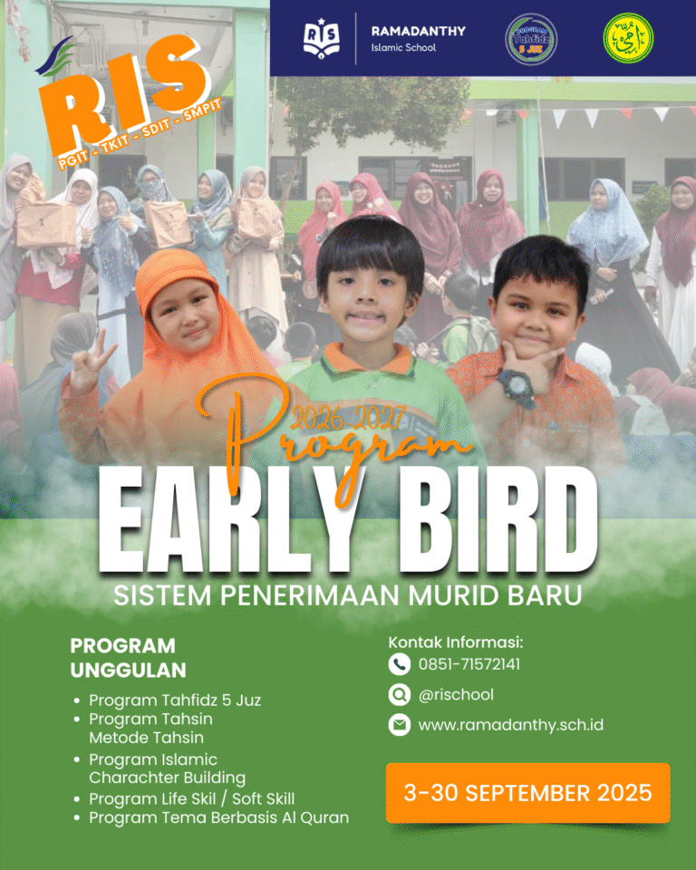Ramadanthy Islamic School Buka Pendaftaran Awal - Ramadanthy Islamic School